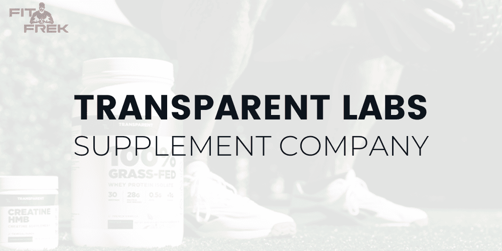 Transparent Labs Supplements: Overhyped Or Worth Trying? [Updated 2025 ...