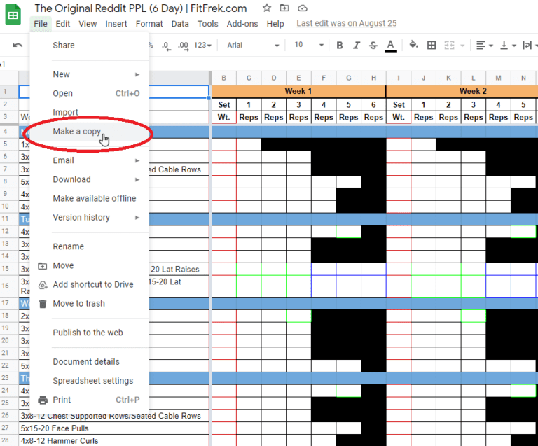 How To Save and Edit Google Spreadsheets On Mobile and Desktop - FitFrek