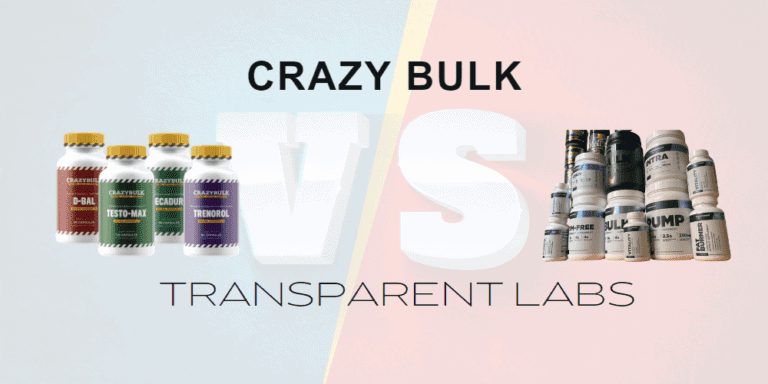 Transparent Labs vs. Crazy Bulk: Which Has Better Supplements? - FitFrek