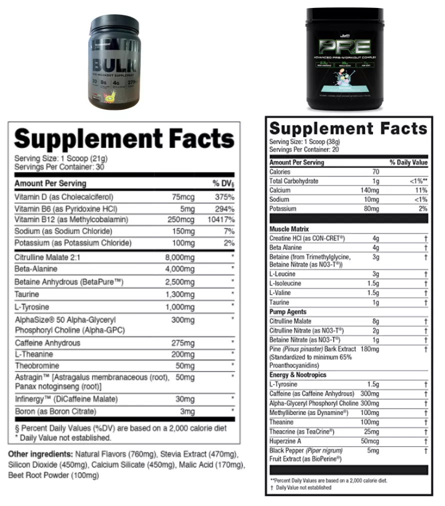 Pre-Jym vs. Bulk Pre-Workout: Which Is Better? | FitFrek