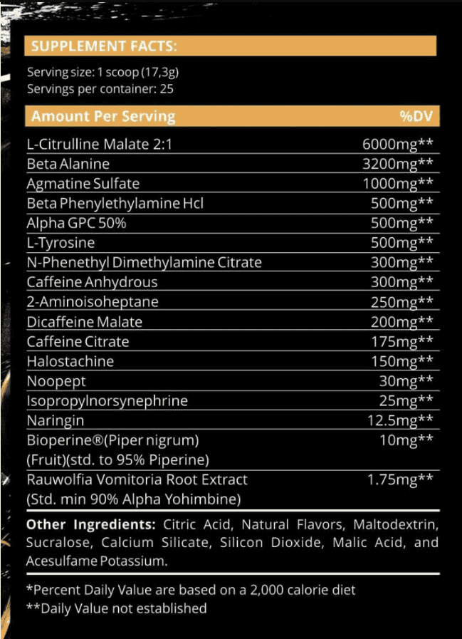 Dark Labs Crack Primal Review: 10 Stims In This Pre Workout [Updated ...