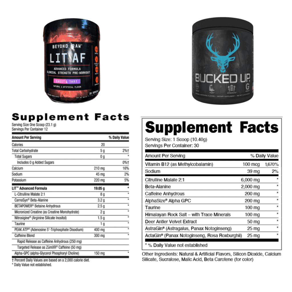 Beyond Raw LIT vs LIT AF: Which One Is Better? - FitFrek