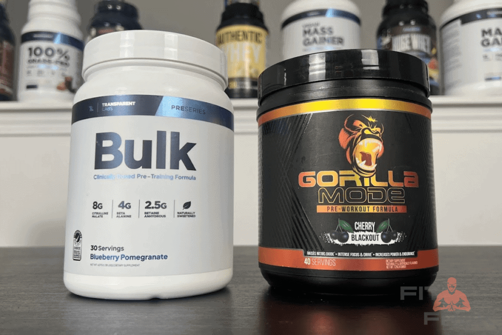 Transparent Labs Bulk vs. Gorilla Mode: Which Pre-Workout Is Better? - FitFrek