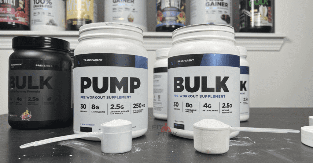 Transparent Labs Bulk vs. Pump Pre-Workout: What's The Difference ...