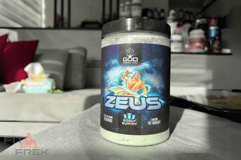 Zeus Pre-Workout: Smooth Energy & Blissful Euphoria - FitFrek