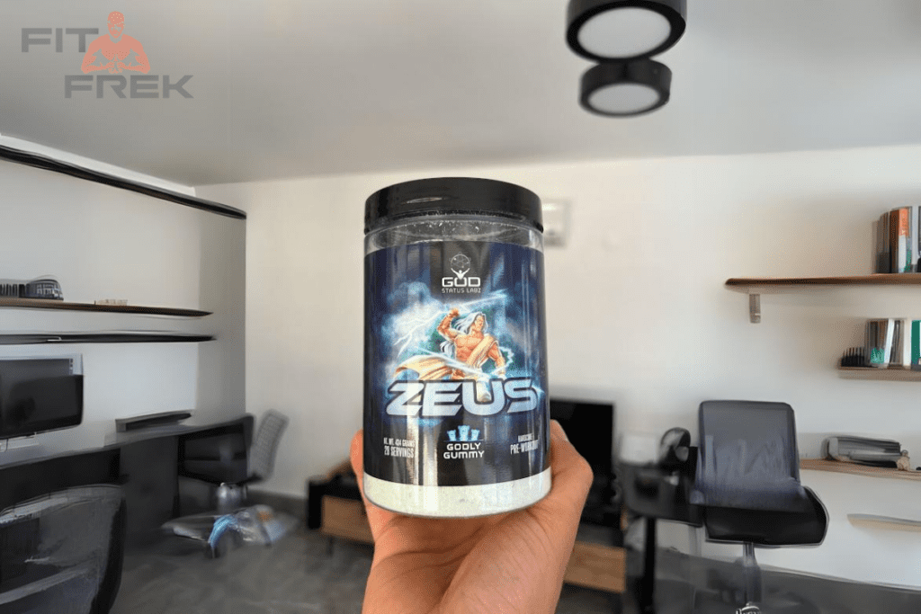Zeus Pre-Workout: Smooth Energy & Blissful Euphoria - FitFrek